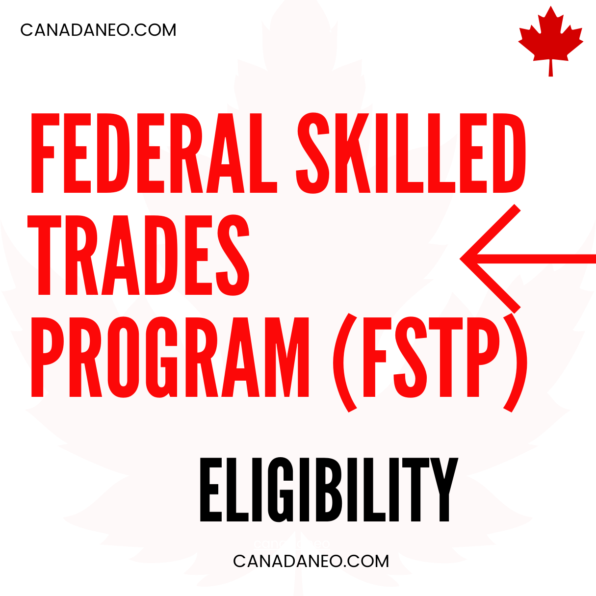 Federal Skilled Trades Program Explained - Canada Neo